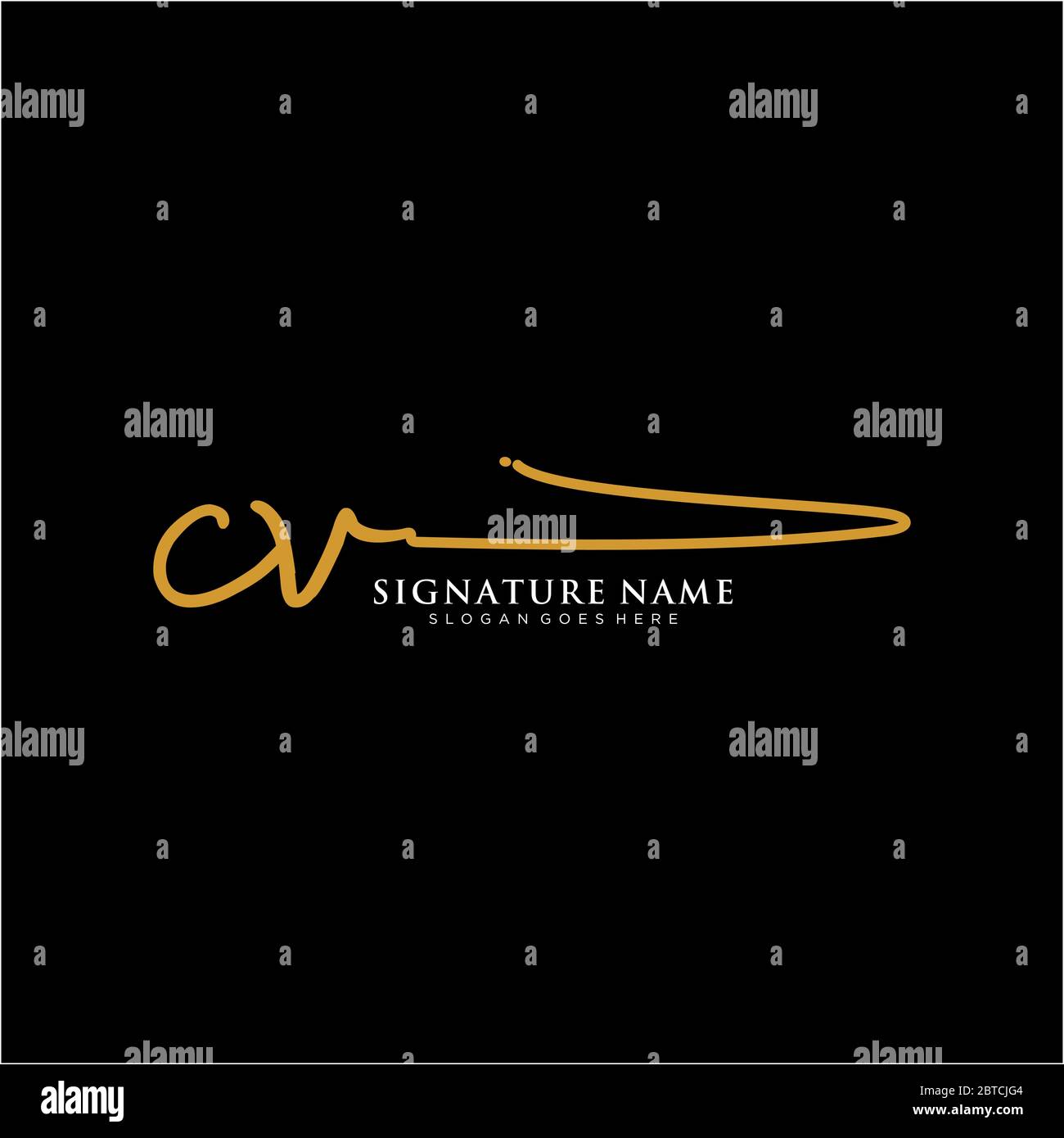 Cv signature hi-res stock photography and images - Alamy