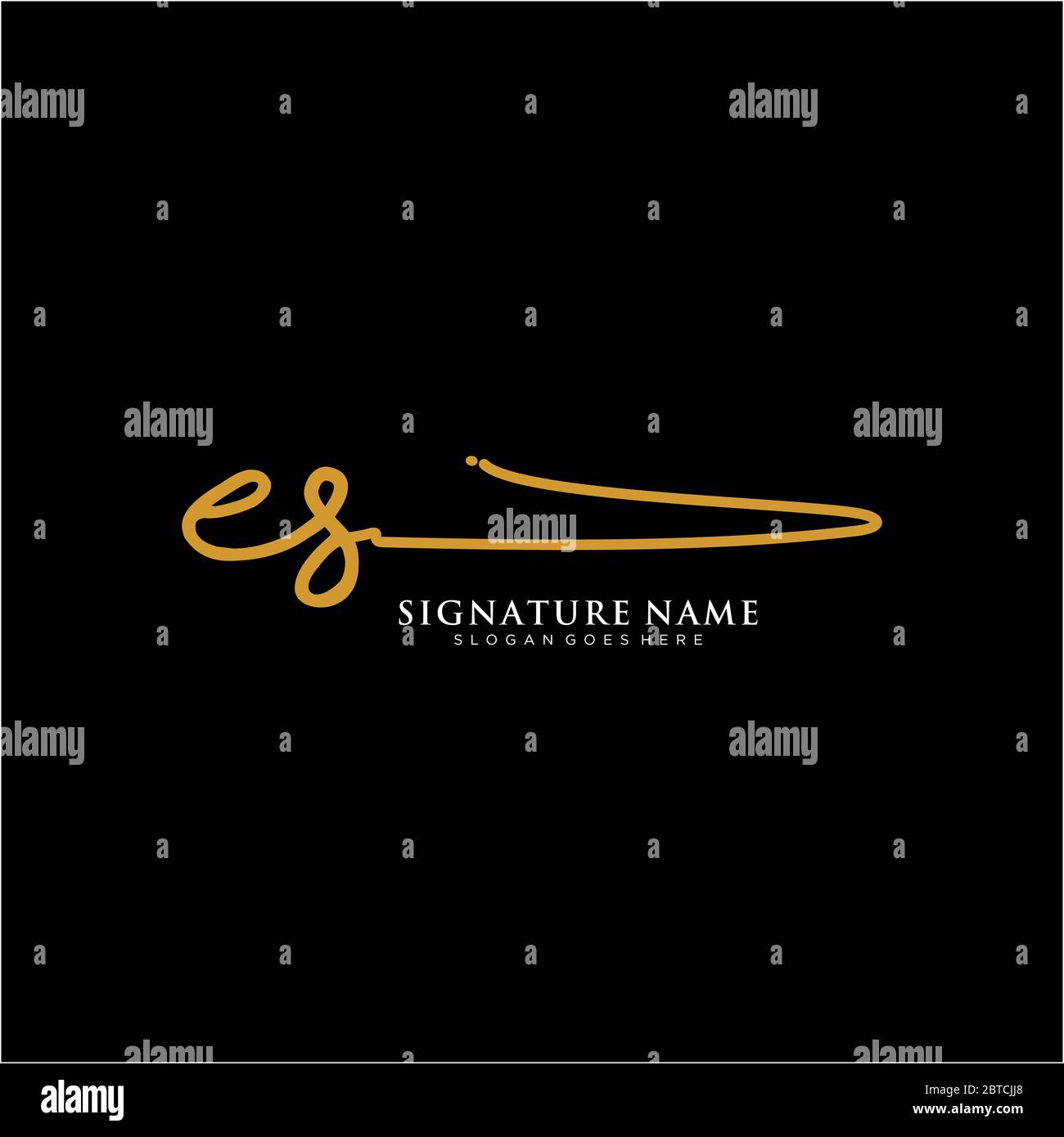 Es logo hi-res stock photography and images - Alamy