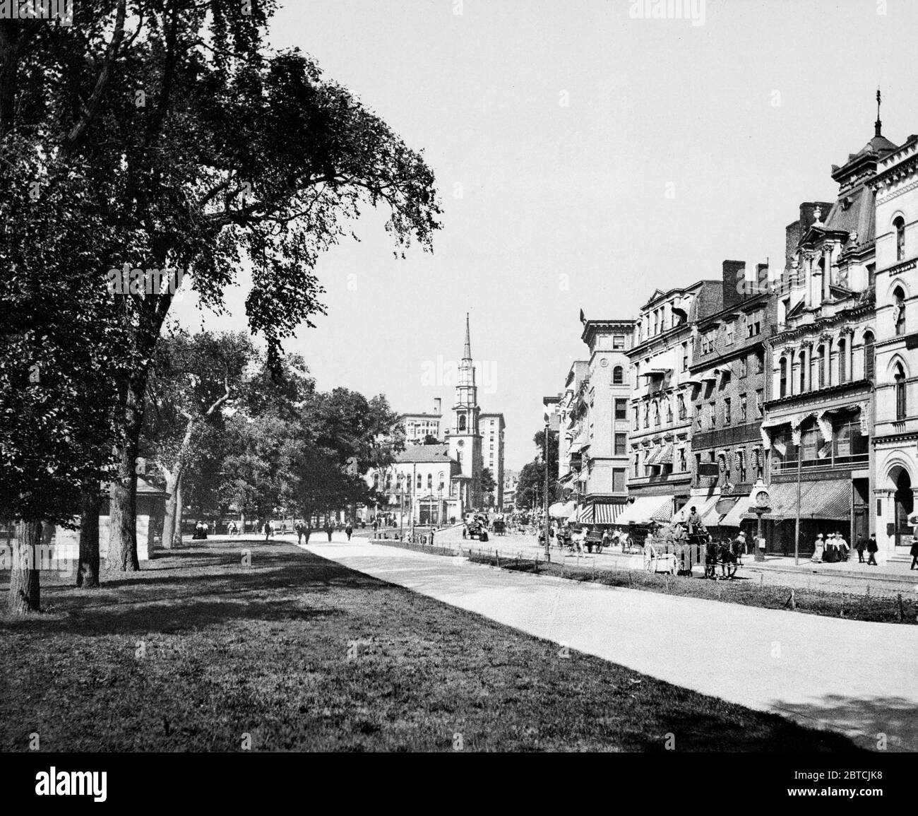 Tremont boston Black and White Stock Photos & Images - Alamy