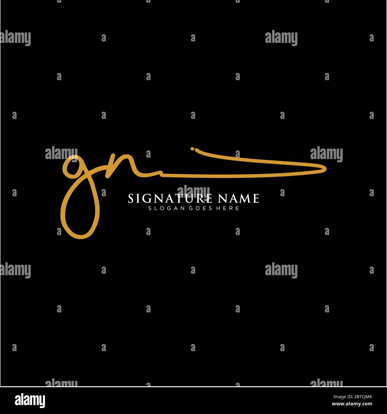 Gn logo vector vectors hi-res stock photography and images - Alamy