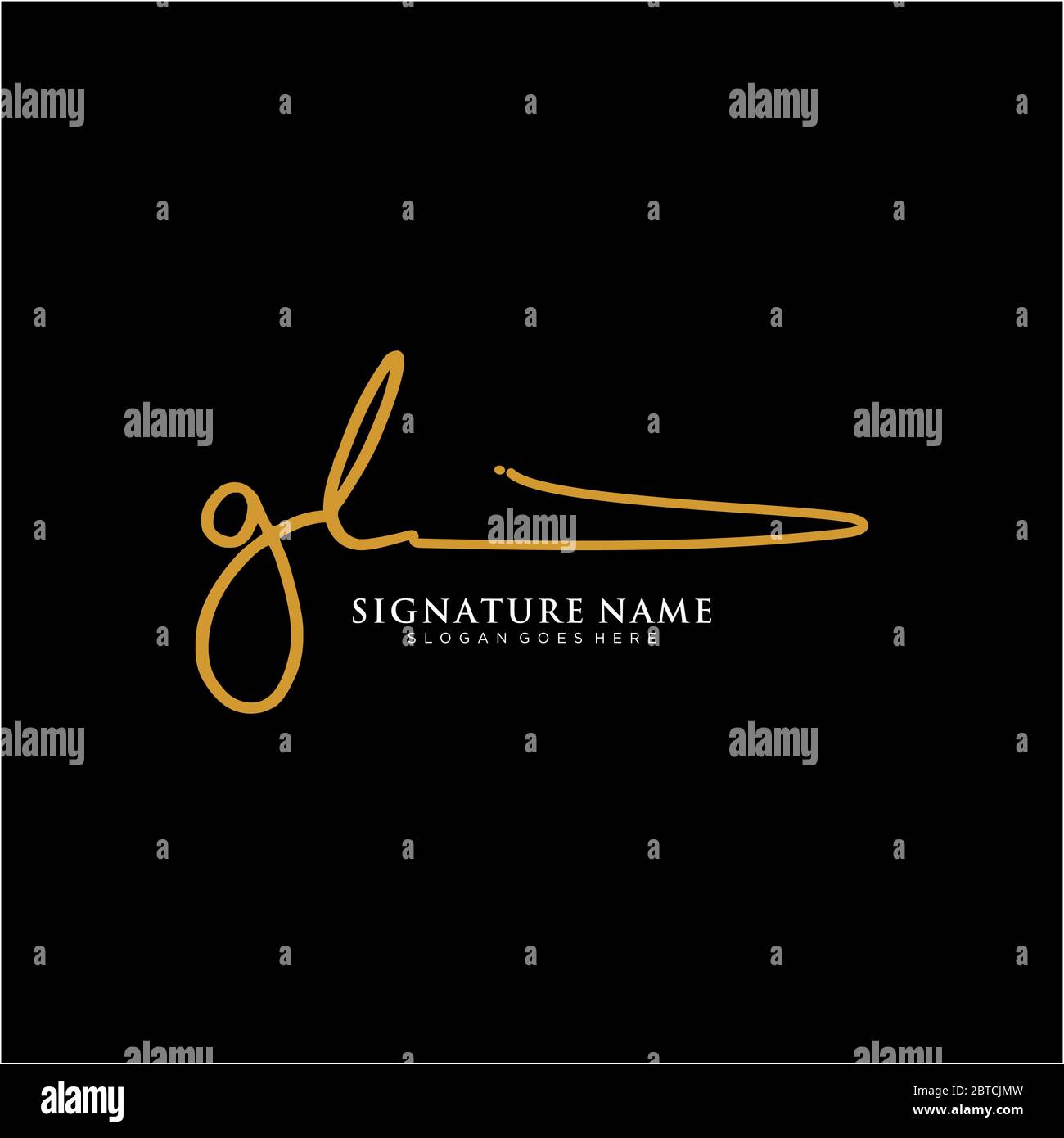 Gl Initials High Resolution Stock Photography and Images - Alamy