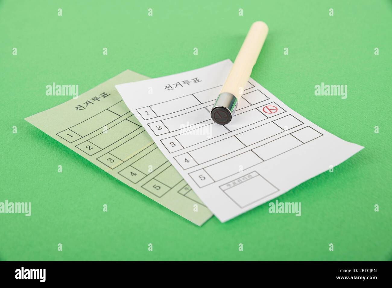 Ballot Paper Voting Stamp High Resolution Stock Photography and Images ...