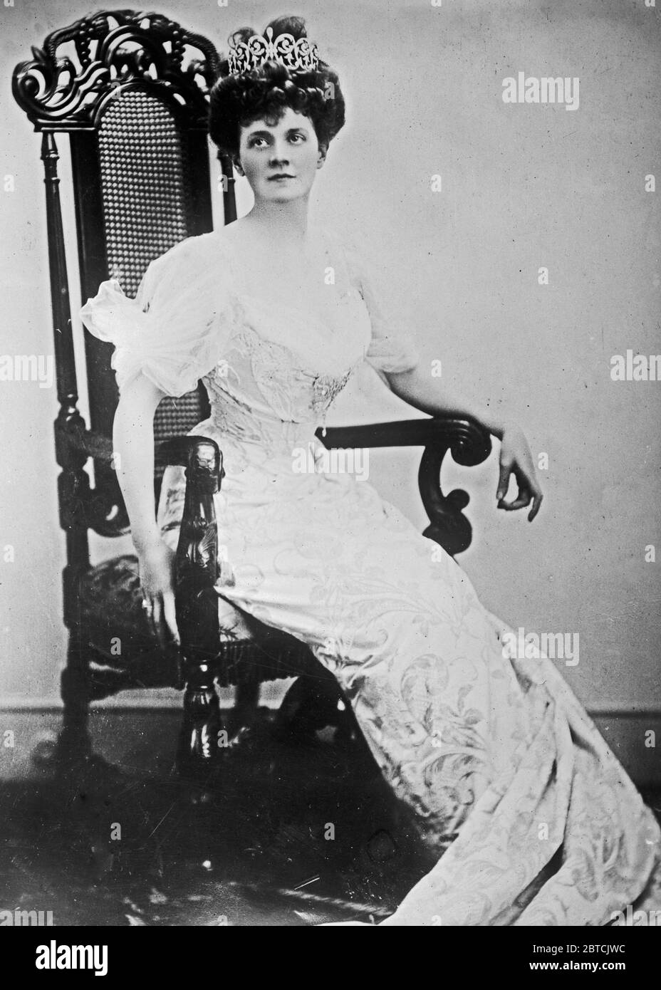 Lady Lowther, formerly Miss Alice Blight of Philadelphia and wife of ...