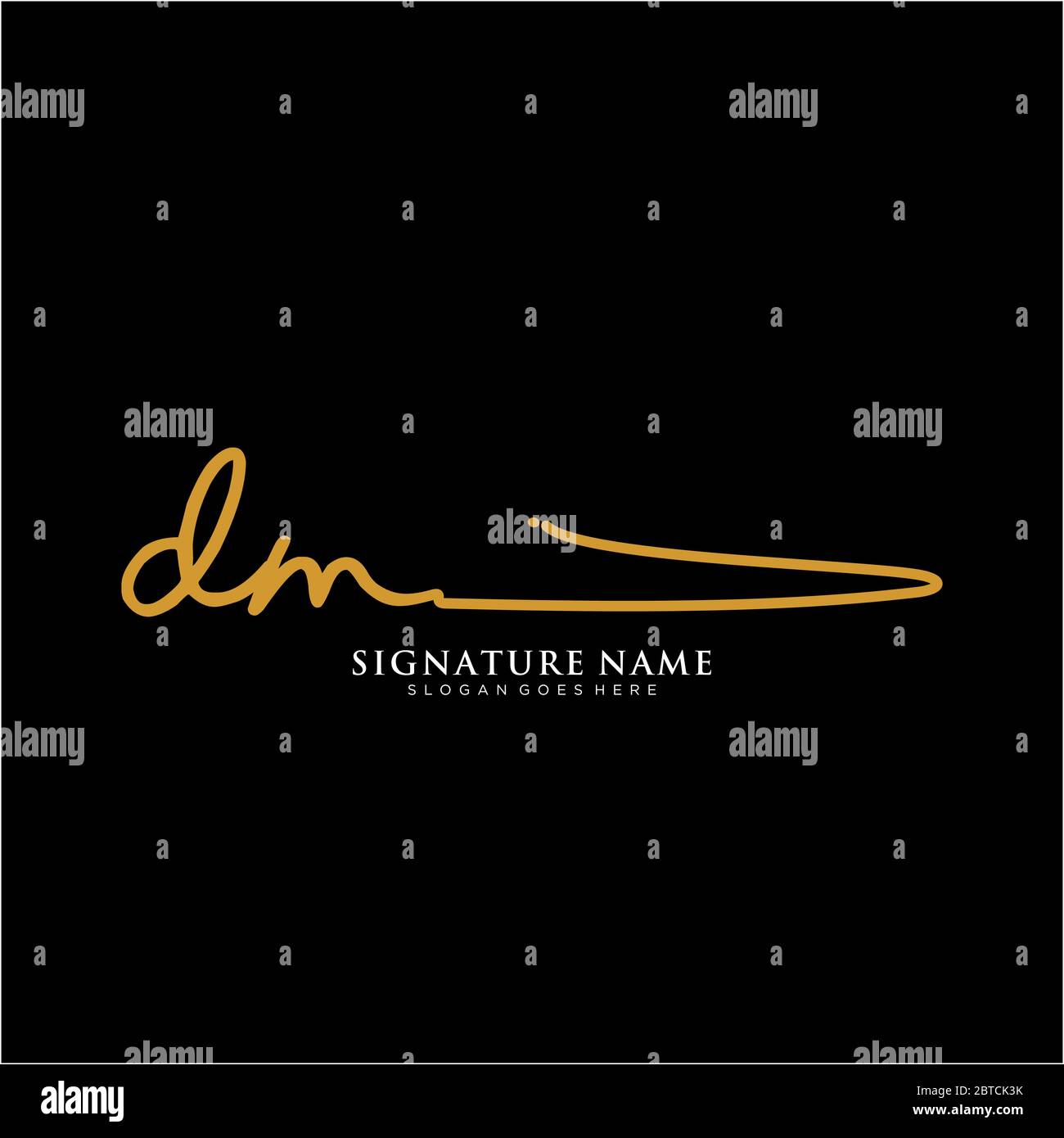 Dm Logo High Resolution Stock Photography and Images - Alamy