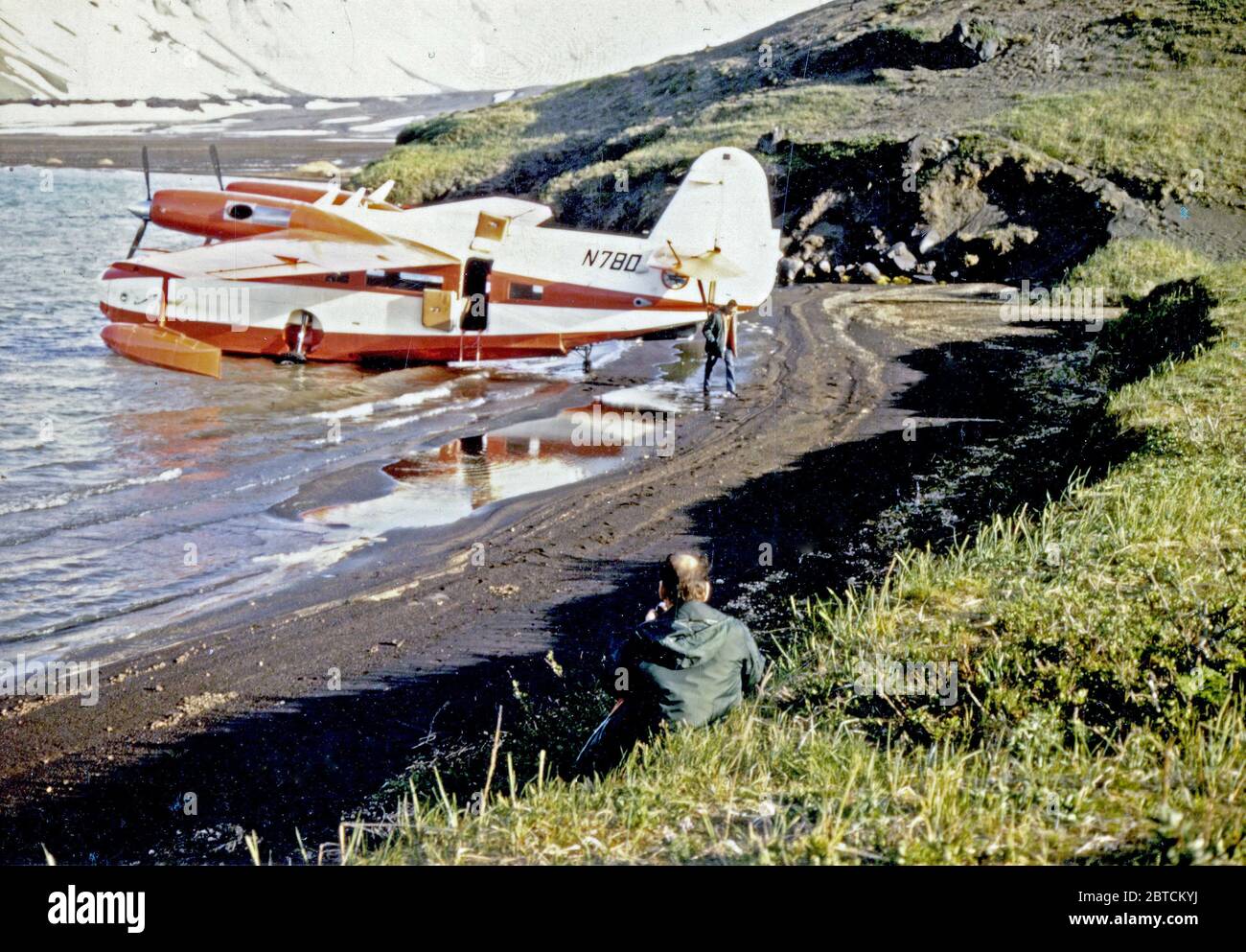 BSFW Seeper Goose on Surprise Lake Airplane Stock Photo - Alamy