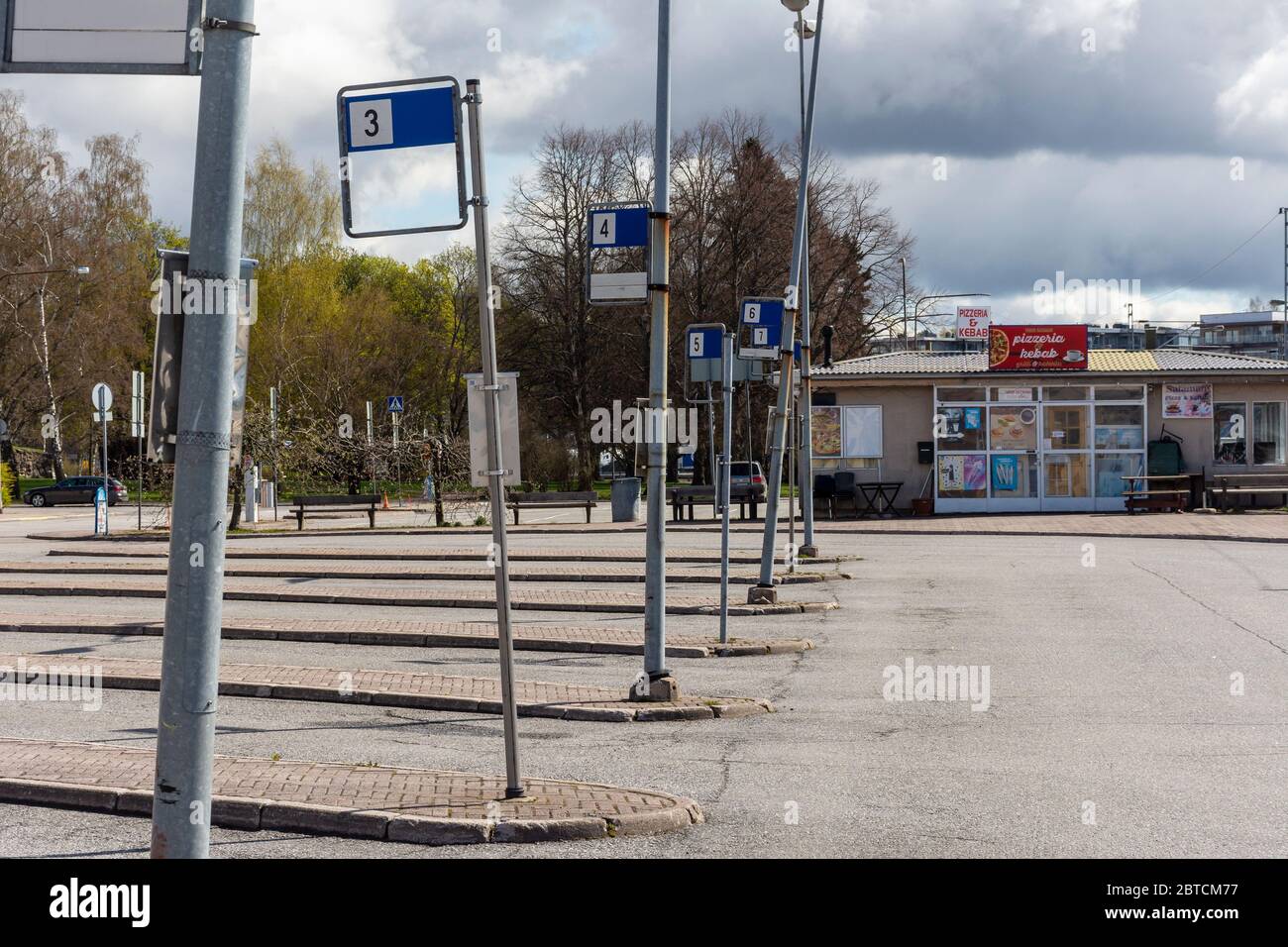 Old bus stop signs hi-res stock photography and images - Alamy