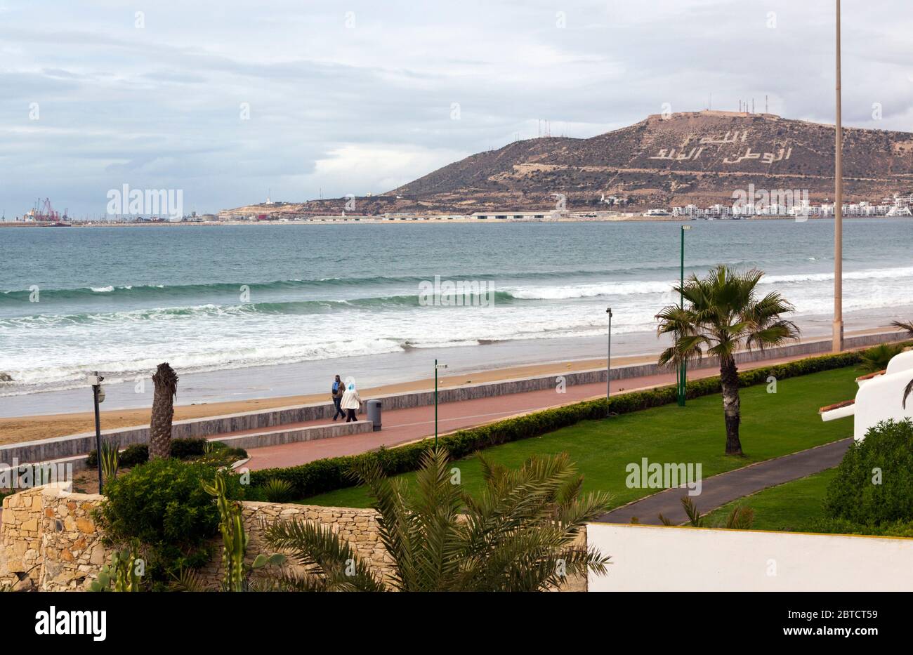 Corniche beach agadir hi-res stock photography and images - Alamy