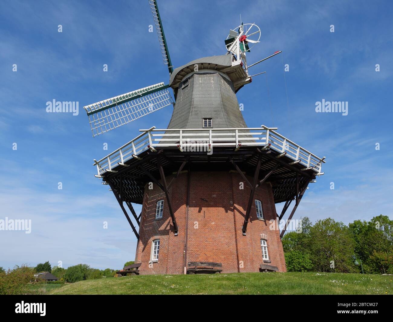 windmill at greetsiel Stock Photo - Alamy