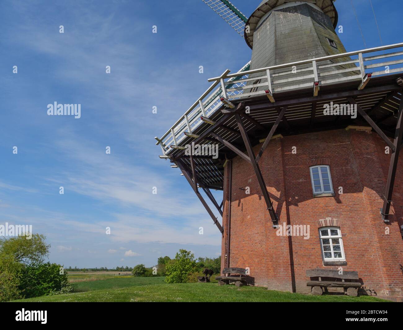windmill at greetsiel Stock Photo - Alamy
