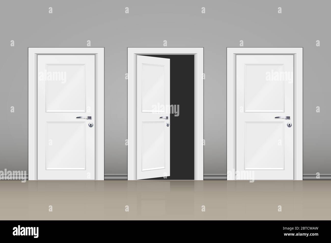 Wall window door in Stock Vector Images - Alamy