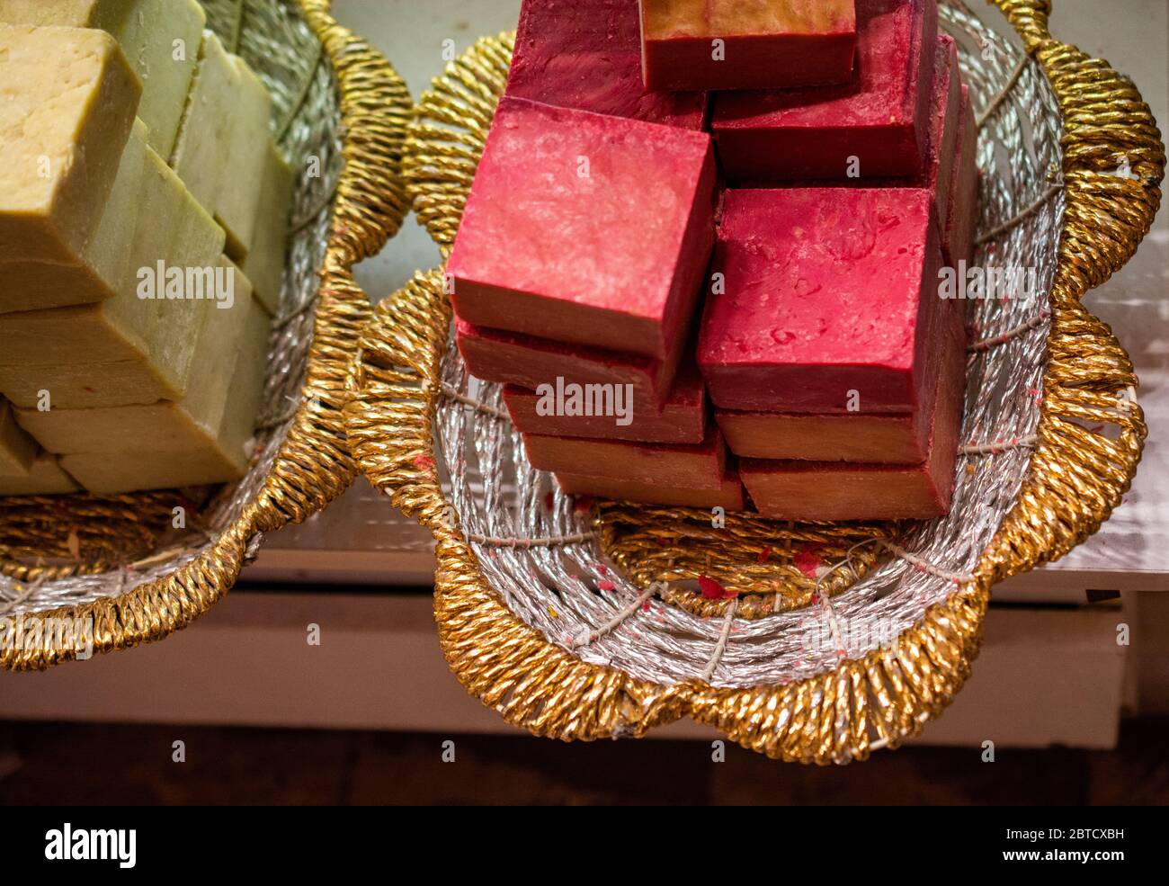 multi-colored Eco-friendly exfoliating bars of soap for hair and body ...