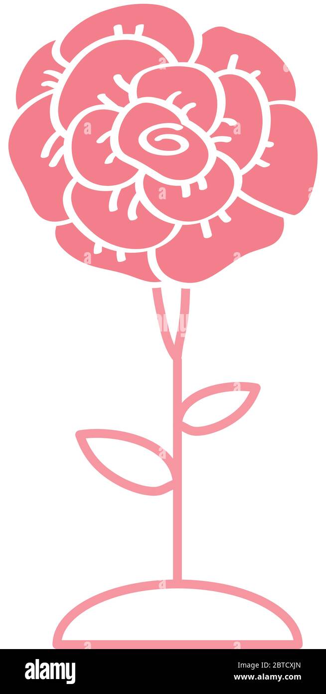 Rosal flower Stock Vector Images - Alamy