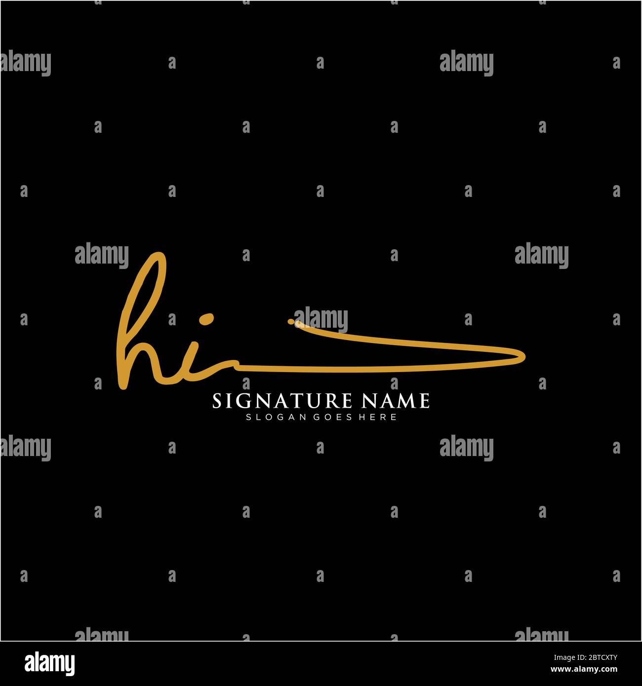 Hi Logo High Resolution Stock Photography and Images - Alamy