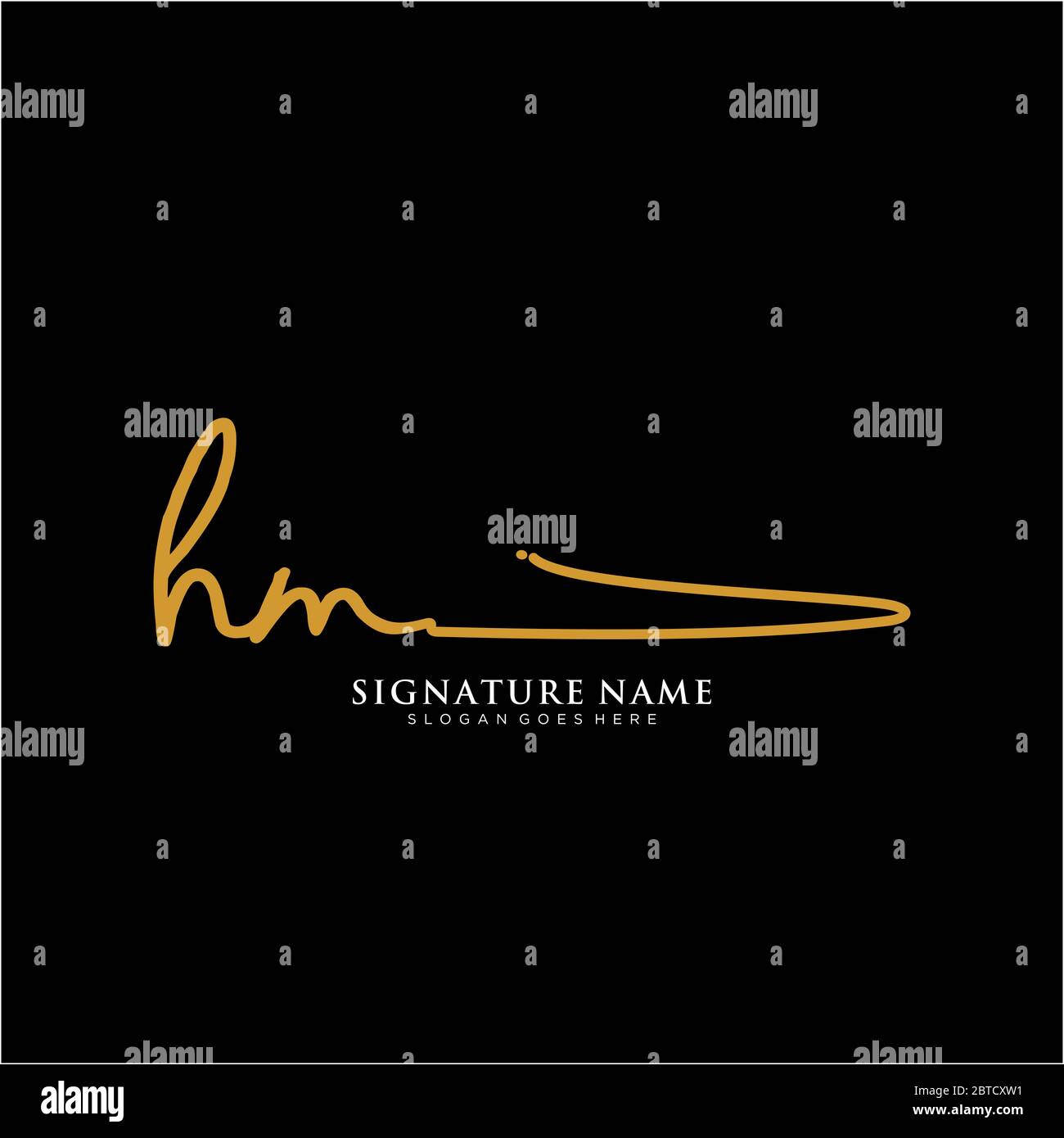 Hm Signature High Resolution Stock Photography and Images - Alamy