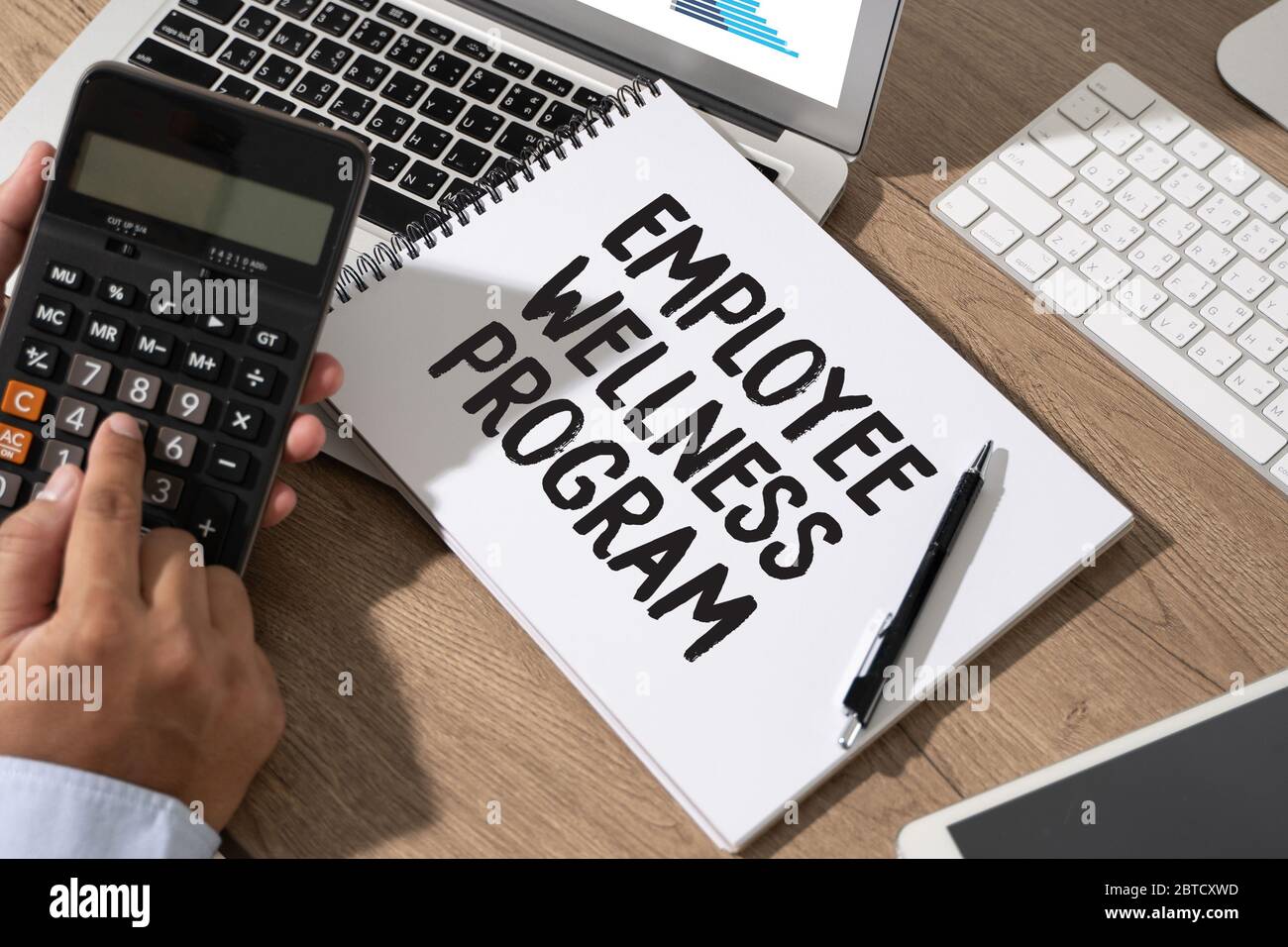 Employee Wellness program and Managing Employee Health Stock Photo - Alamy