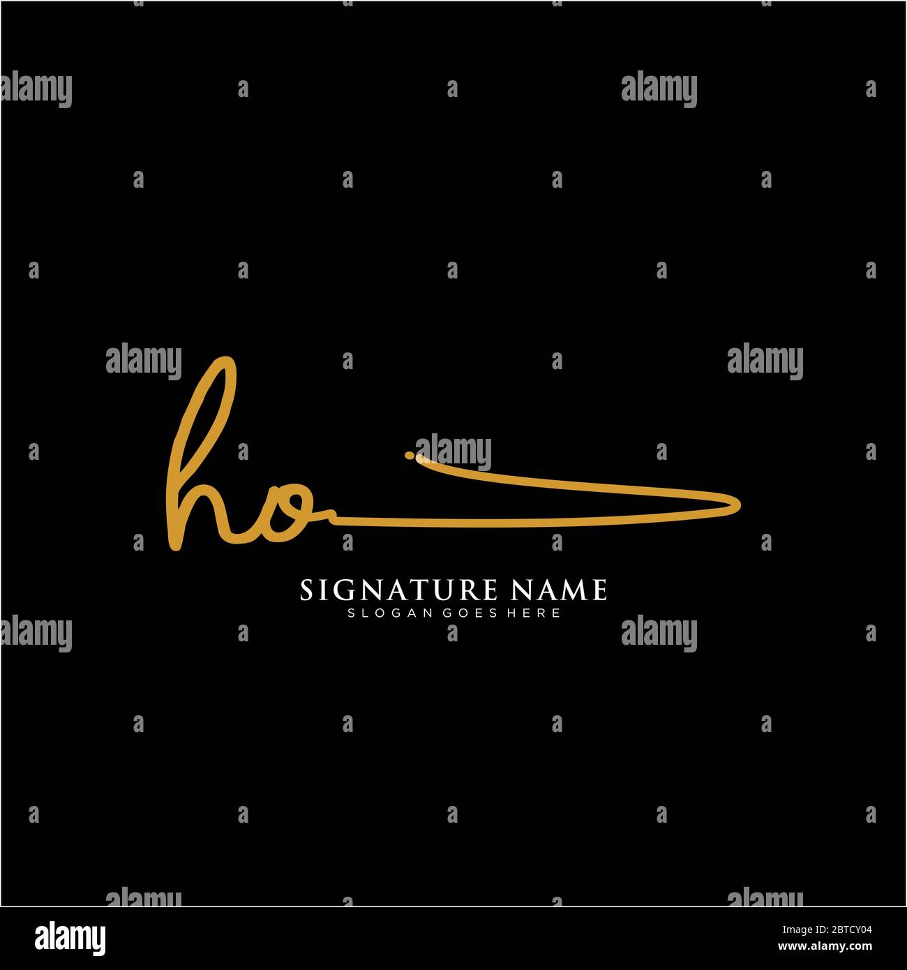 Ho business logo hi-res stock photography and images - Alamy
