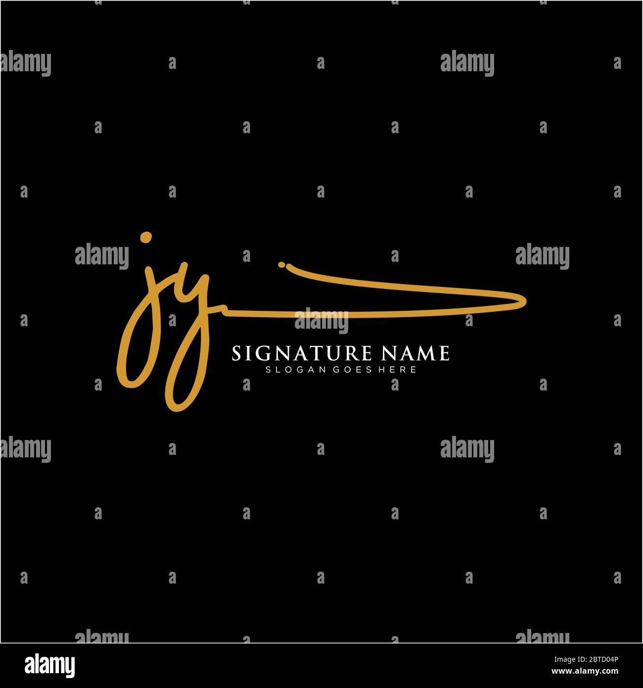Letter jy logo hi-res stock photography and images - Alamy