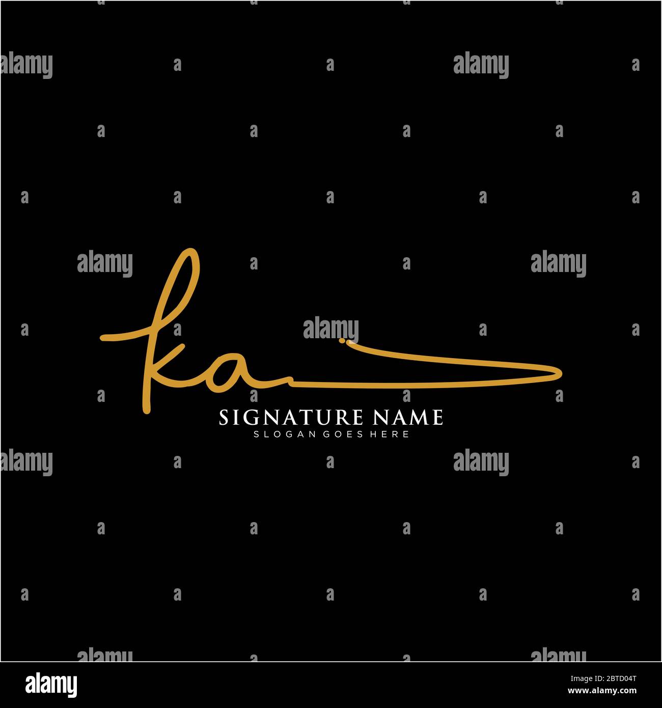 Ka logo vector vectors hi-res stock photography and images - Alamy