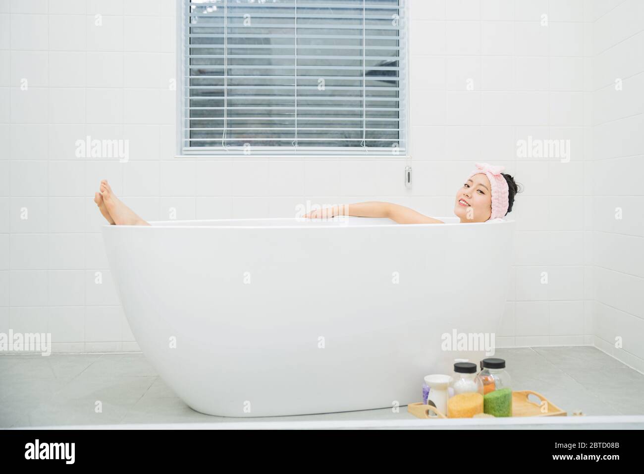 Young asian woman's Daily life concept. Enjoying daily routine 345 ...