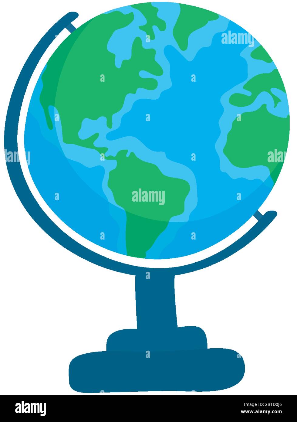 Globe map world spherical Stock Vector Images - Alamy