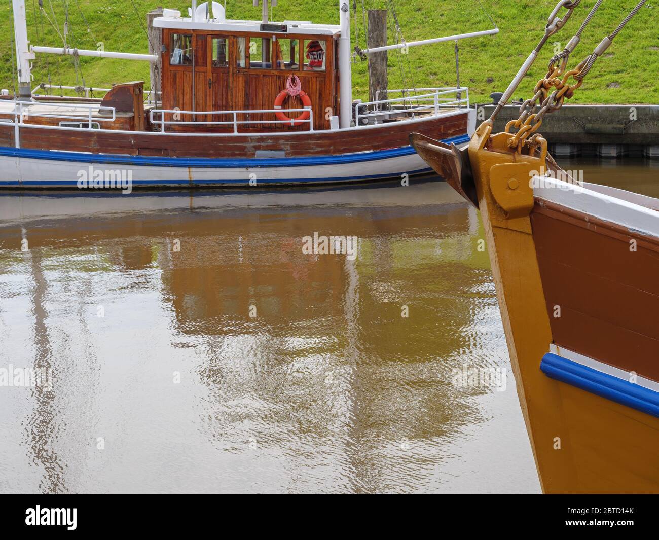 harbor at the german coast Stock Photo - Alamy
