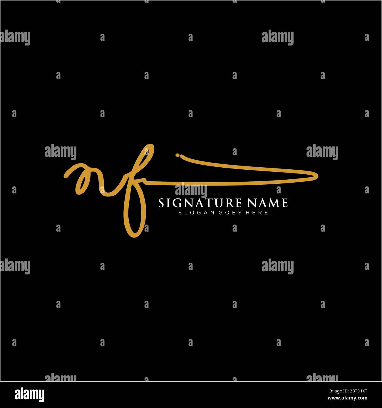 Nf signature hi-res stock photography and images - Alamy