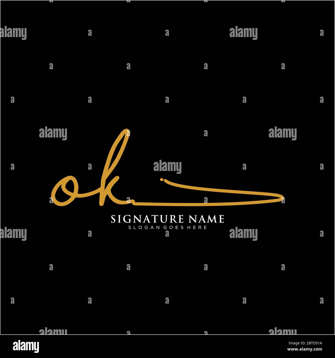 Ok logo Stock Vector Images - Alamy