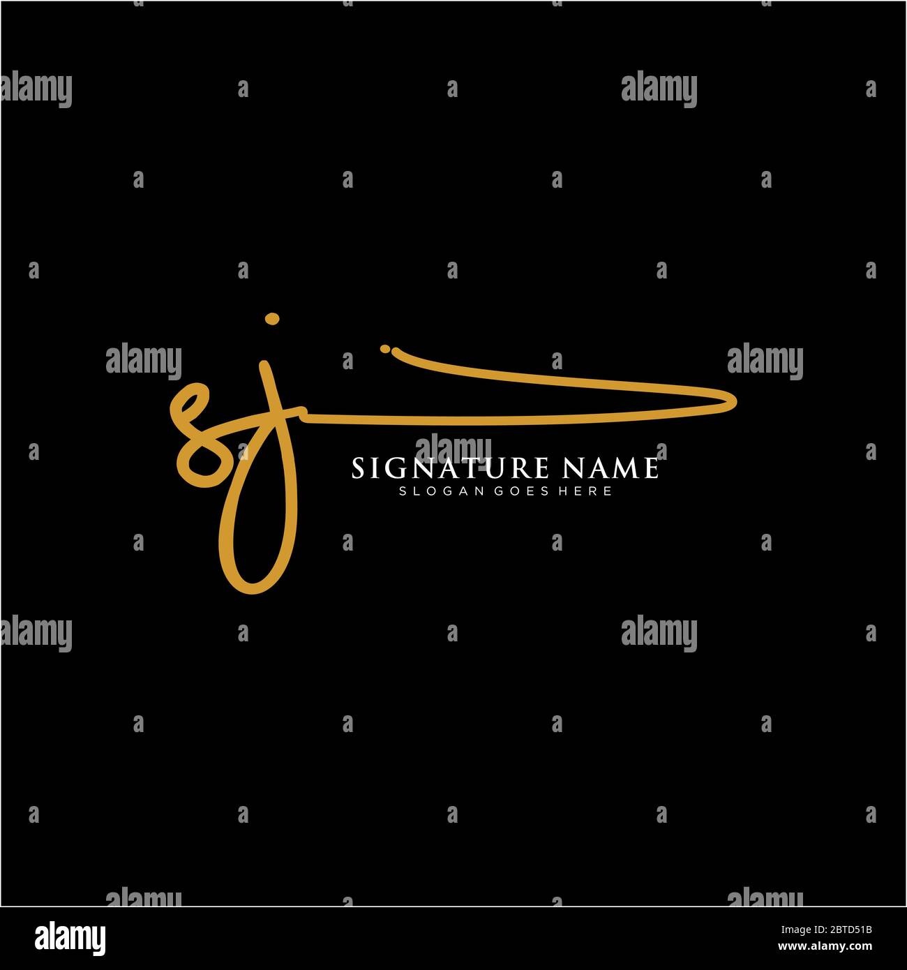 Sj font hi-res stock photography and images - Alamy