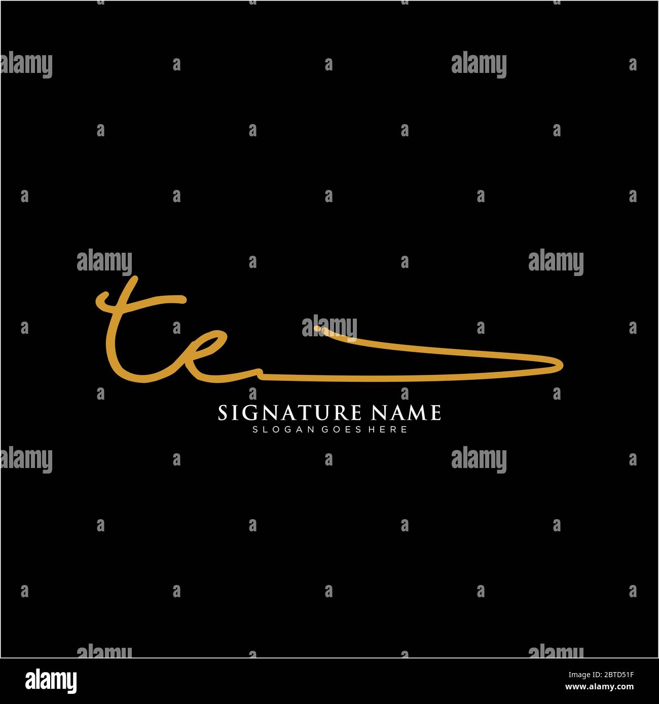 Te logo vector vectors hi-res stock photography and images - Alamy