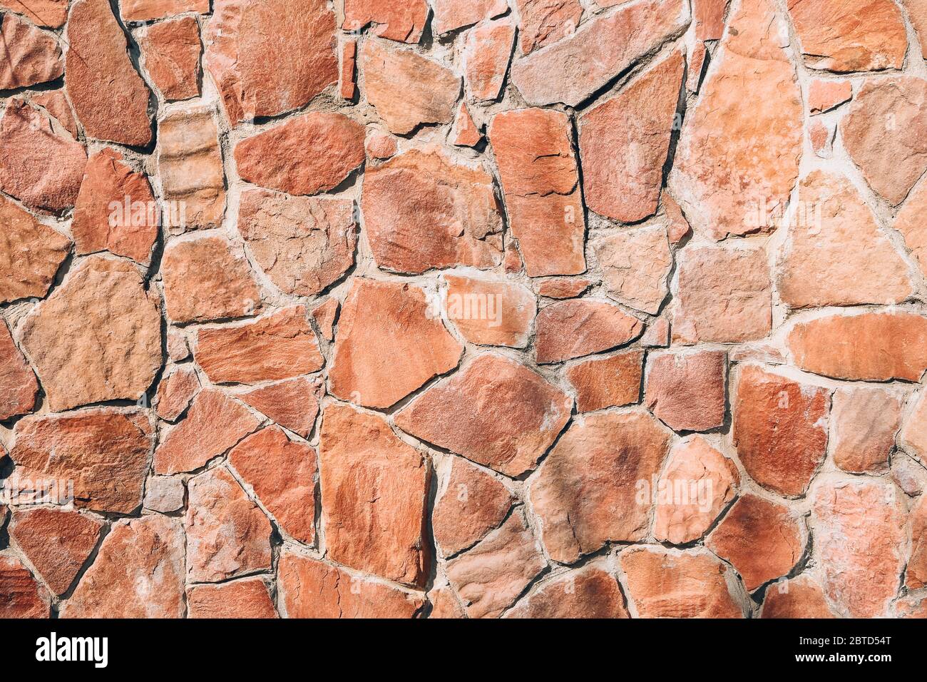 Red Sandstone Wall