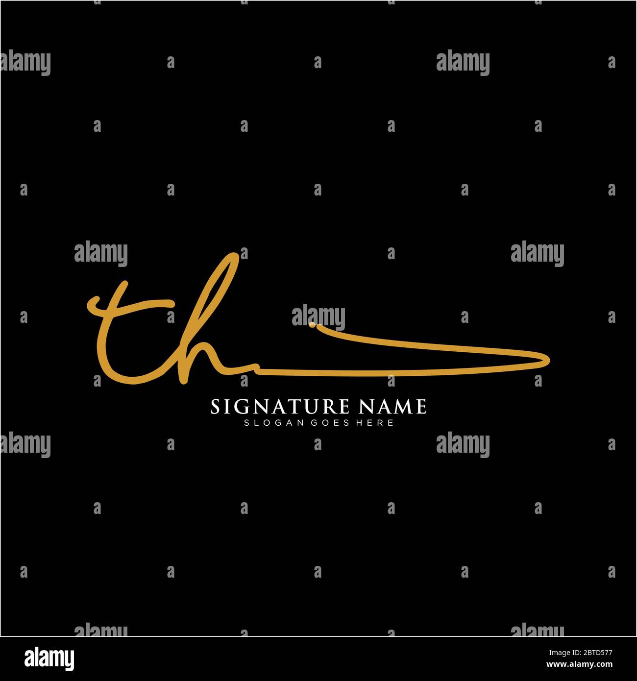 Th logo vector vectors hi-res stock photography and images - Alamy