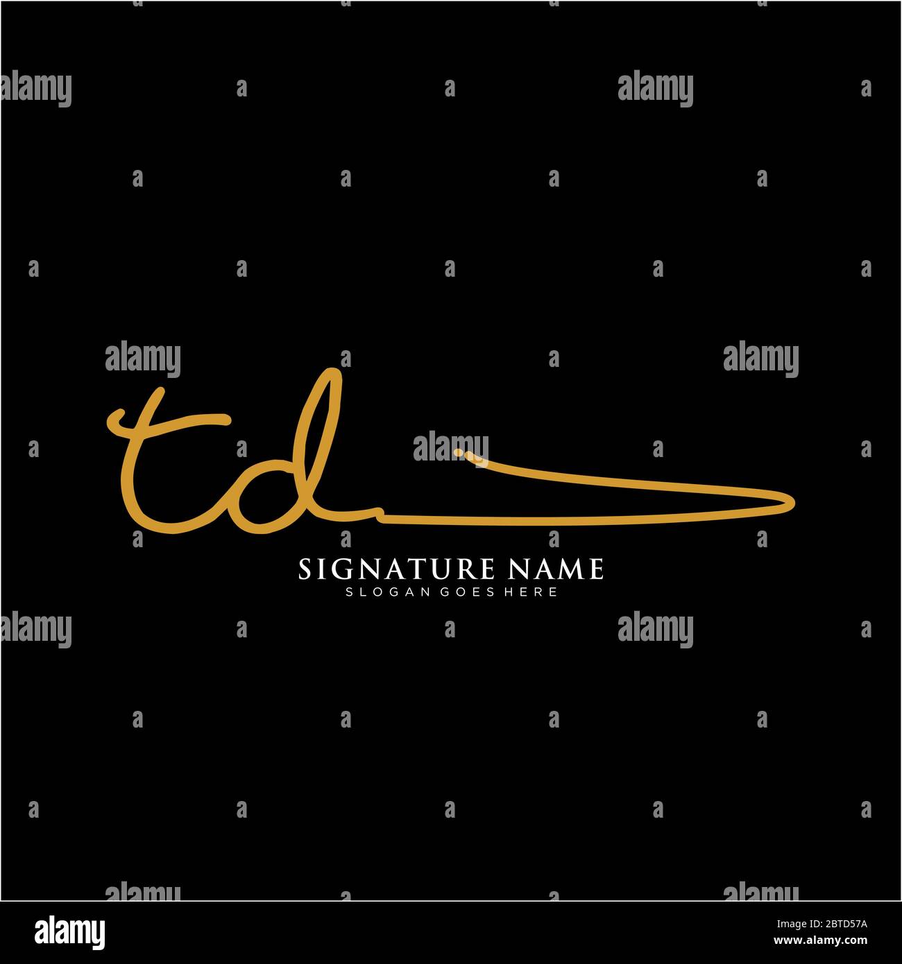 Td font hi-res stock photography and images - Alamy