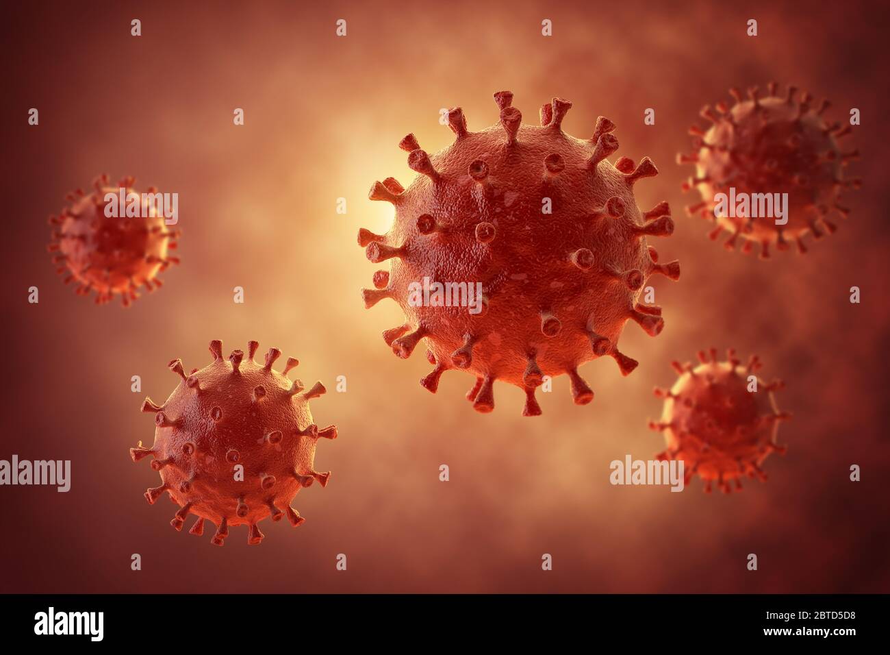 Coronavirus COVID-19 virus cell background 001 Stock Photo - Alamy