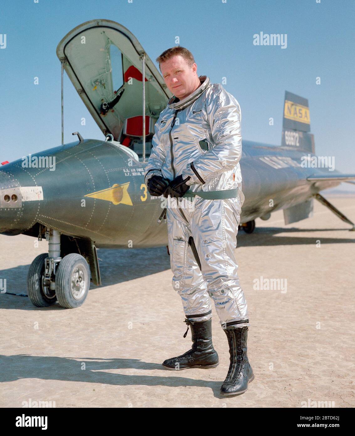 John B. McKay was one of the first pilots assigned to the X-15 flight ...