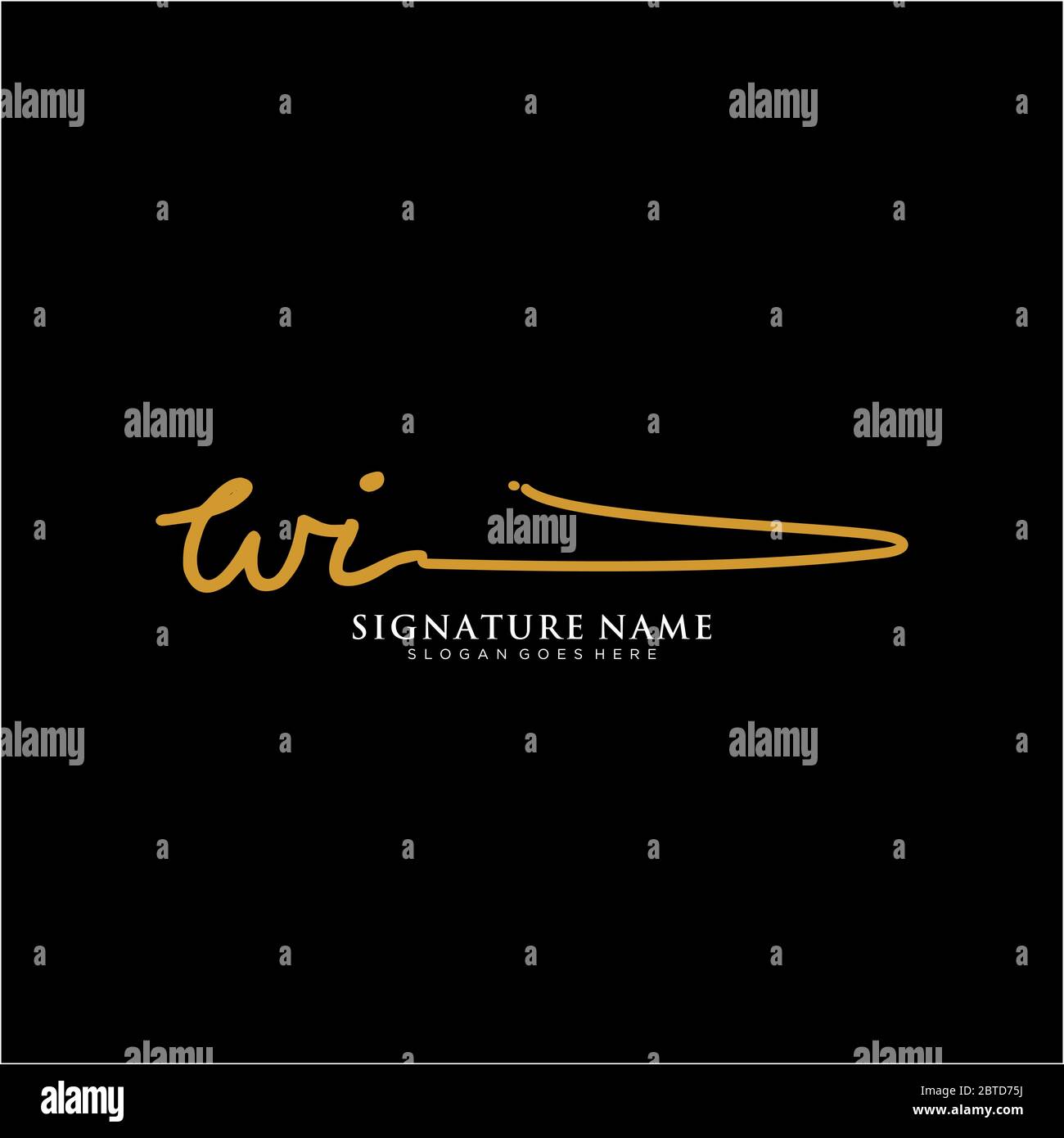 Wi logo hi-res stock photography and images - Alamy