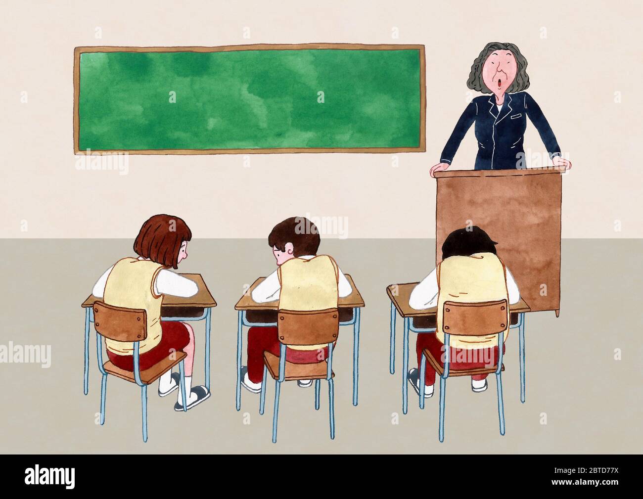 Generational conflict concept cartoon illustration 010 Stock Vector ...