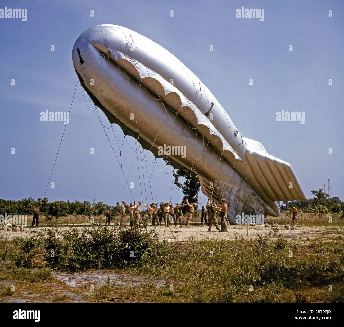 Barrage balloon hi-res stock photography and images - Alamy