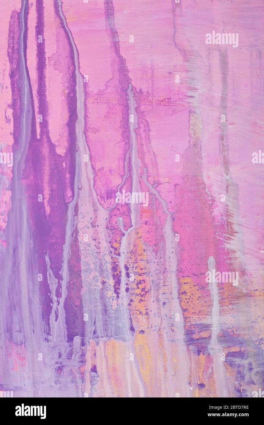 Multicolor abctract painting background. Abstract painting pink and ...