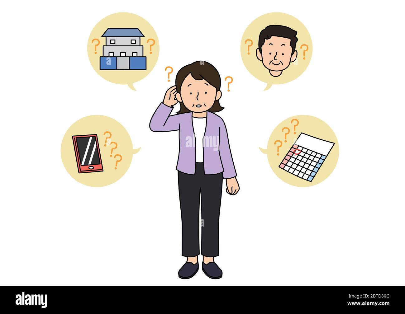 Healthy lifestyle concept, daily routine tips in flat design style ...