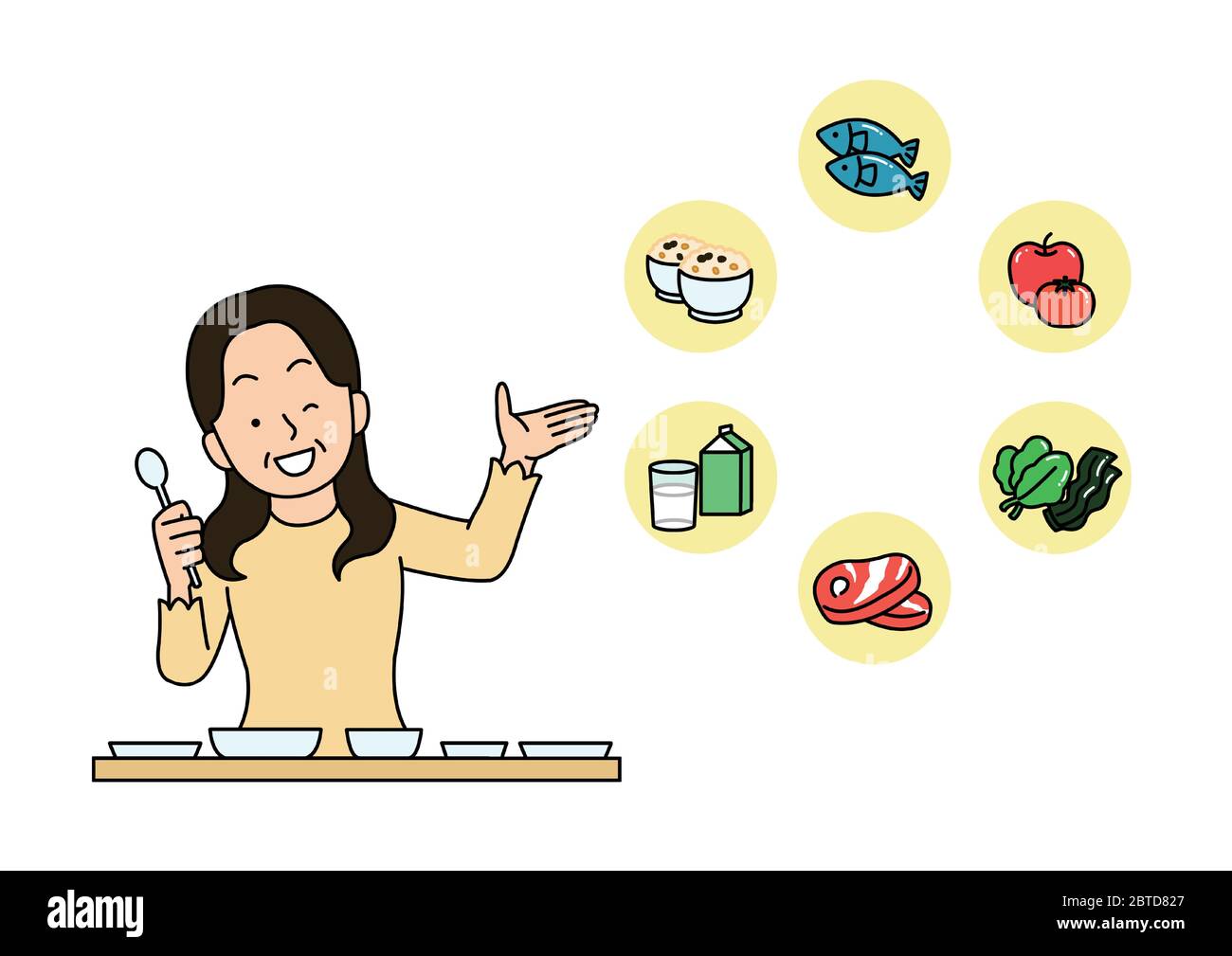 Milk Cure Stock Vector Images Alamy