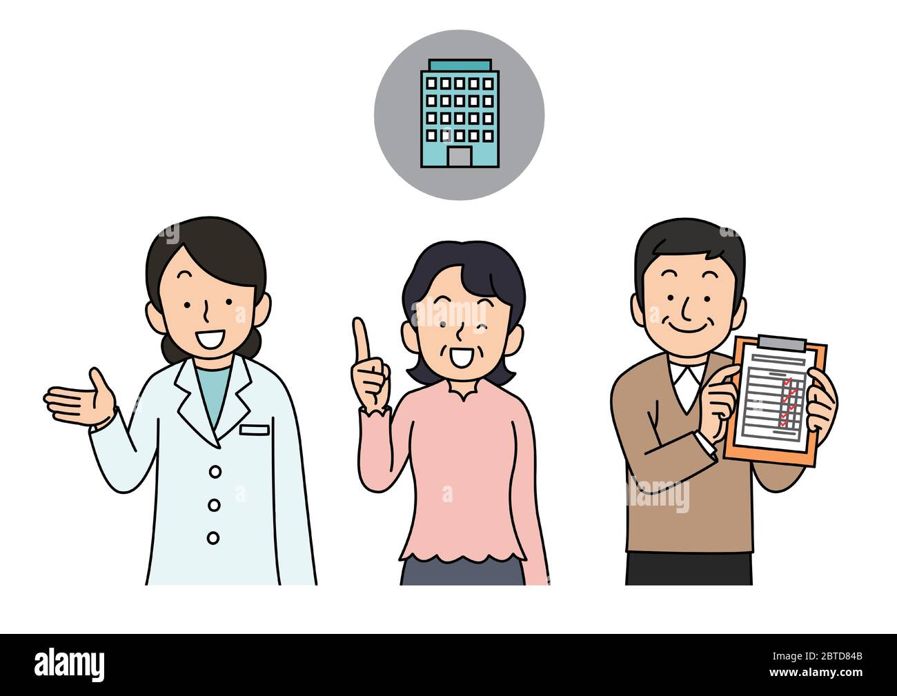 Healthy lifestyle concept, daily routine tips in flat design style ...