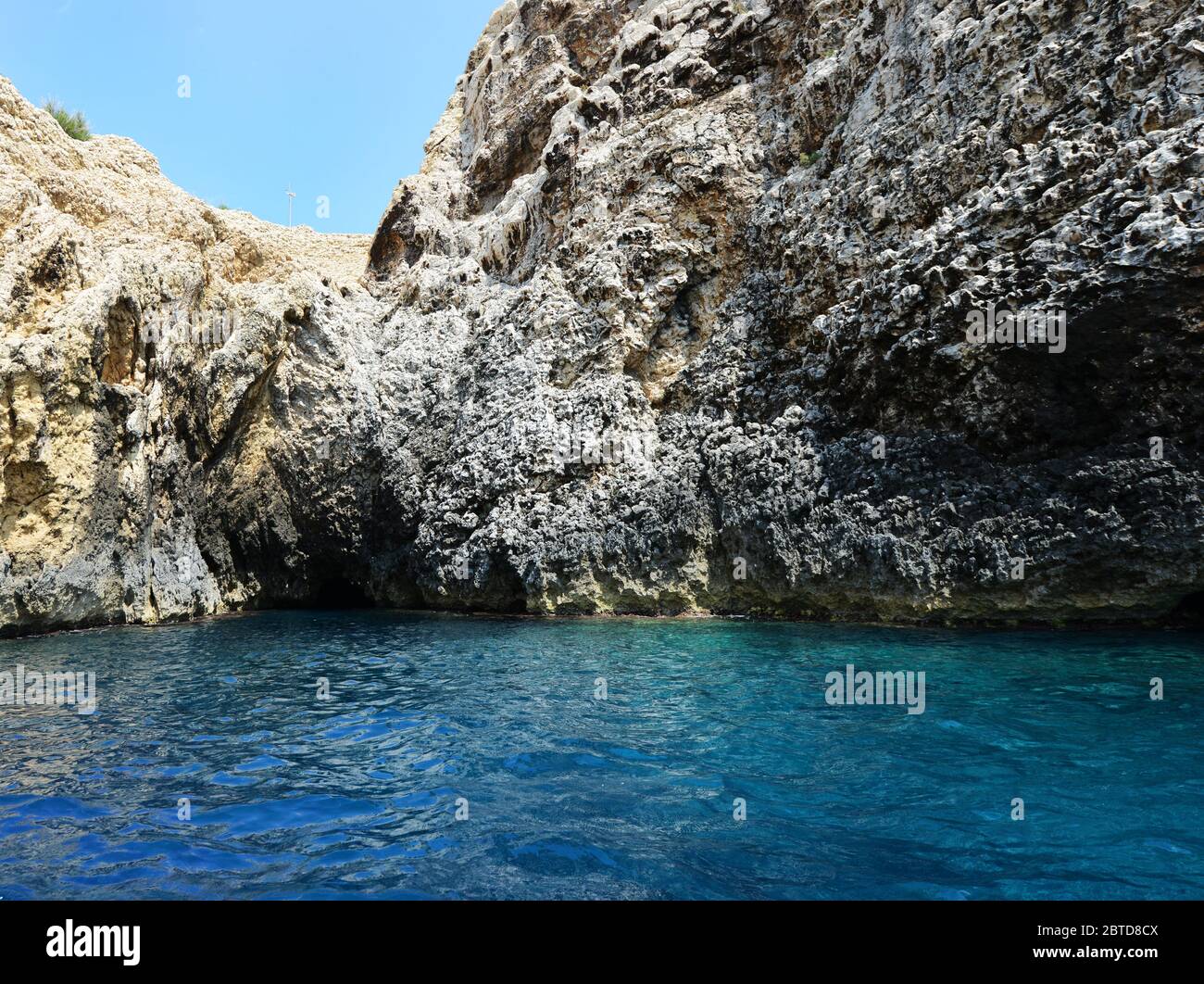 Entrance blue grotto hi-res stock photography and images - Alamy