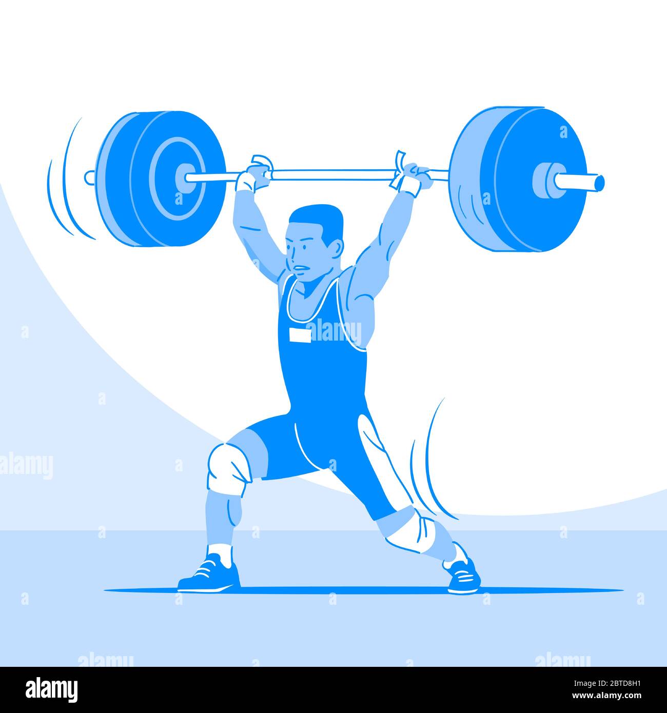 Dynamic sports, Various sports players illustration 060 Stock Vector ...