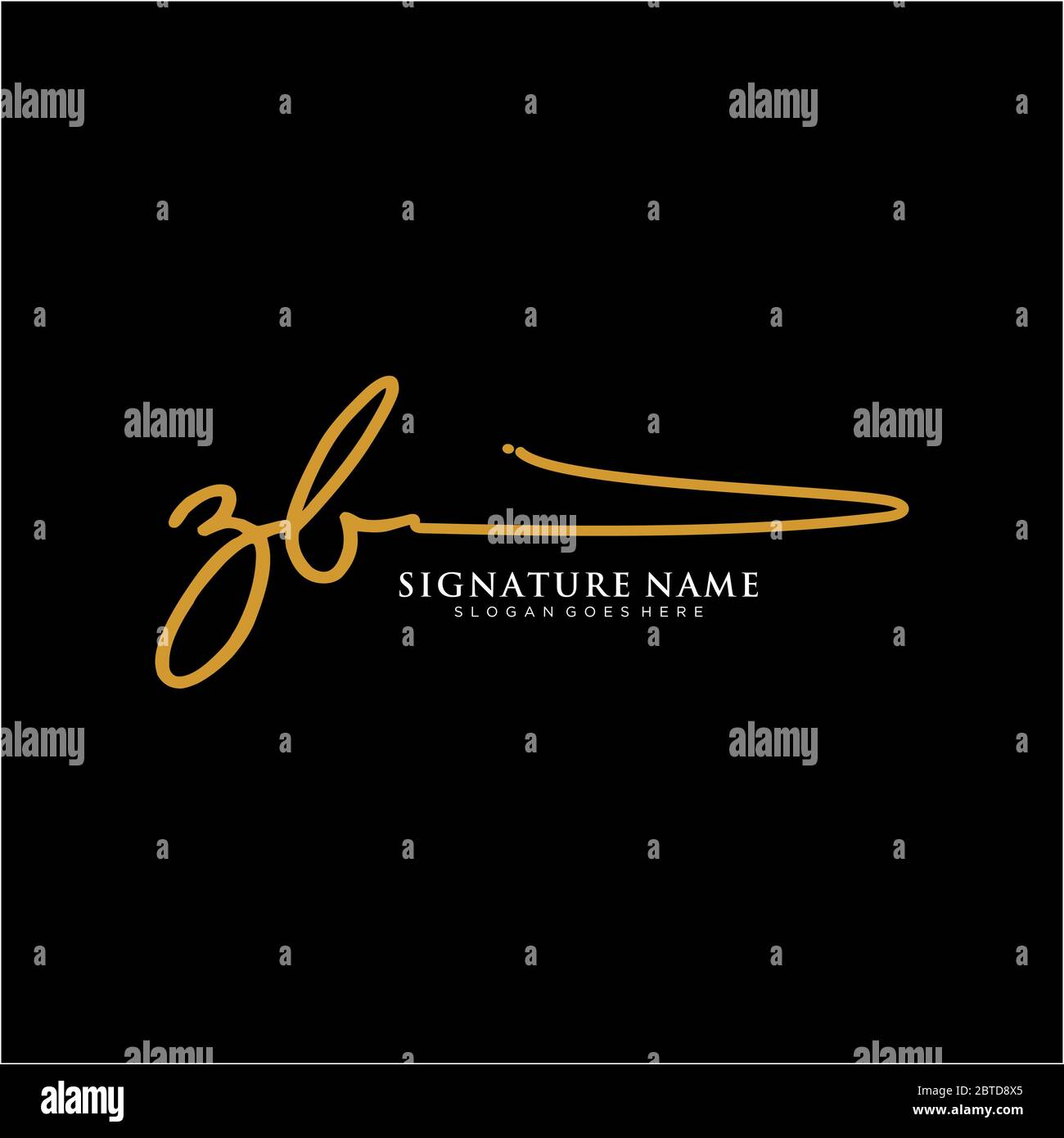 Zb initials hi-res stock photography and images - Alamy