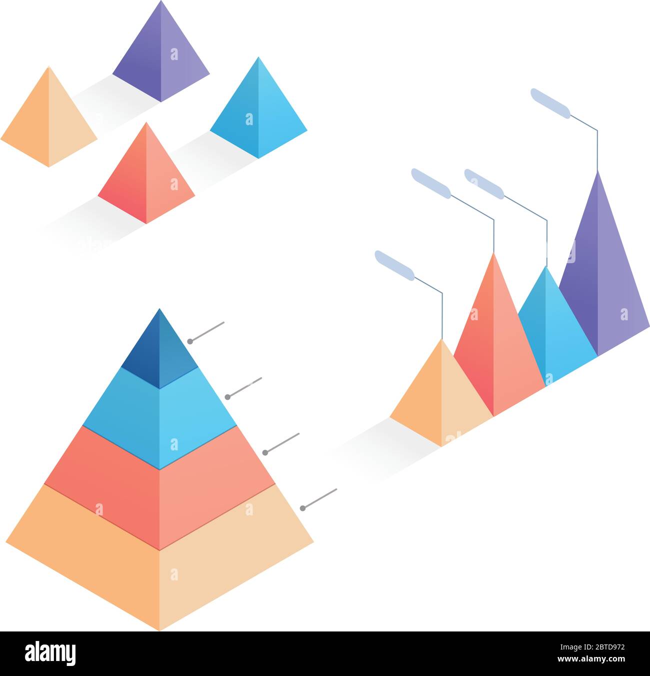 Infographic isometric template set. workflow layout, diagram, timeline ...