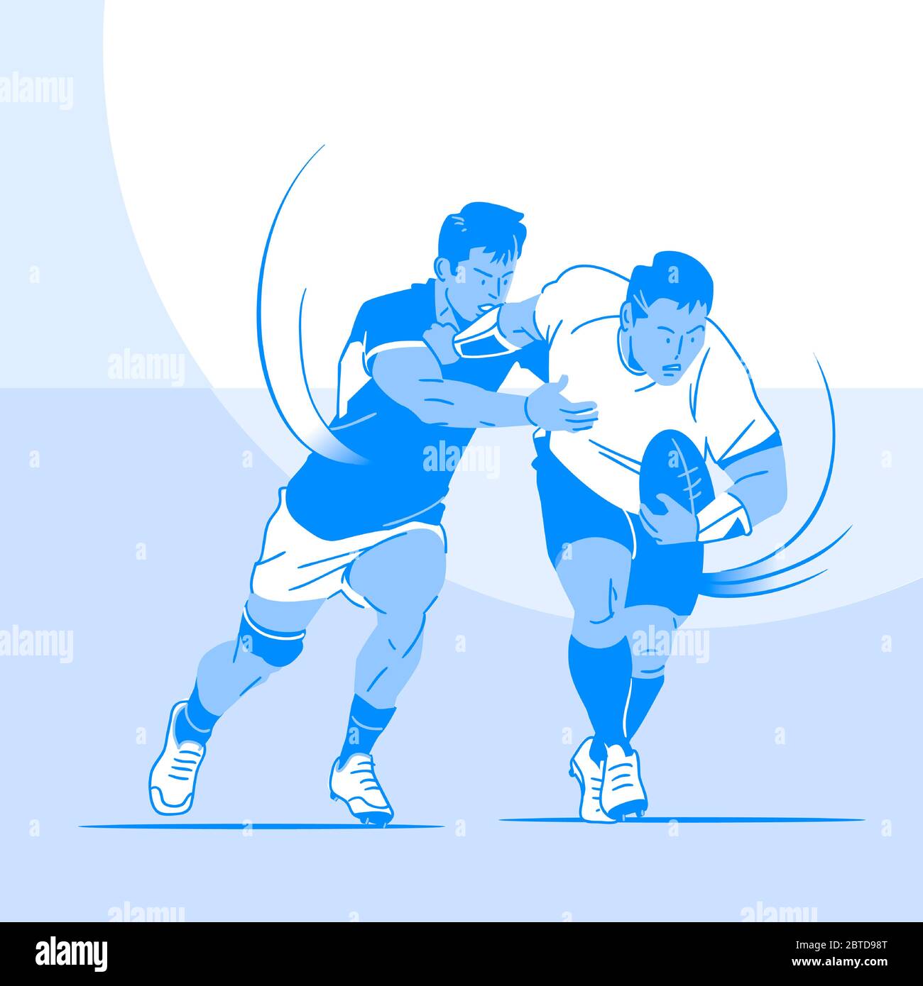 Dynamic sports, Various sports players illustration 025 Stock Vector ...