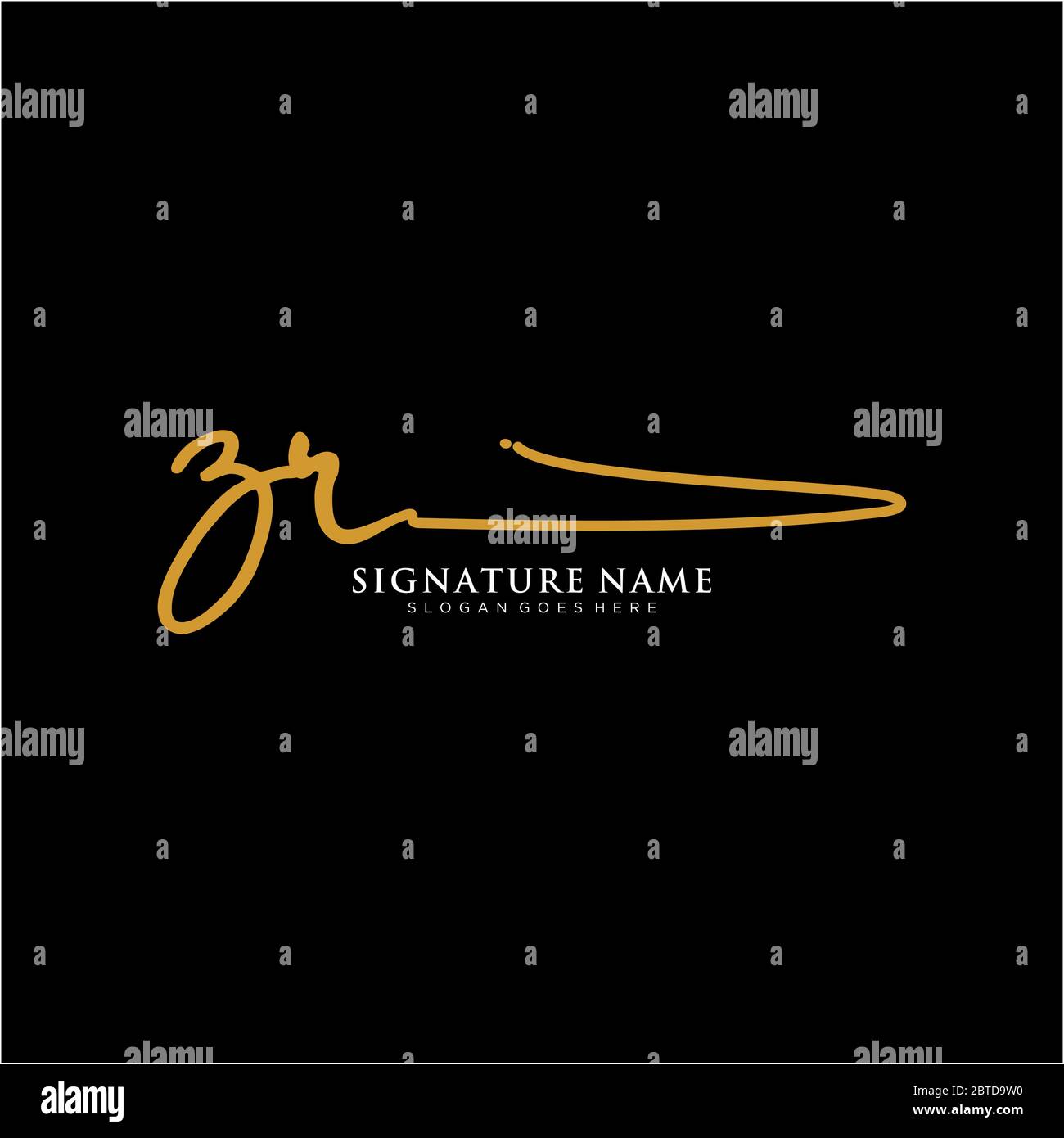 Zr logo vector vectors hi-res stock photography and images - Alamy