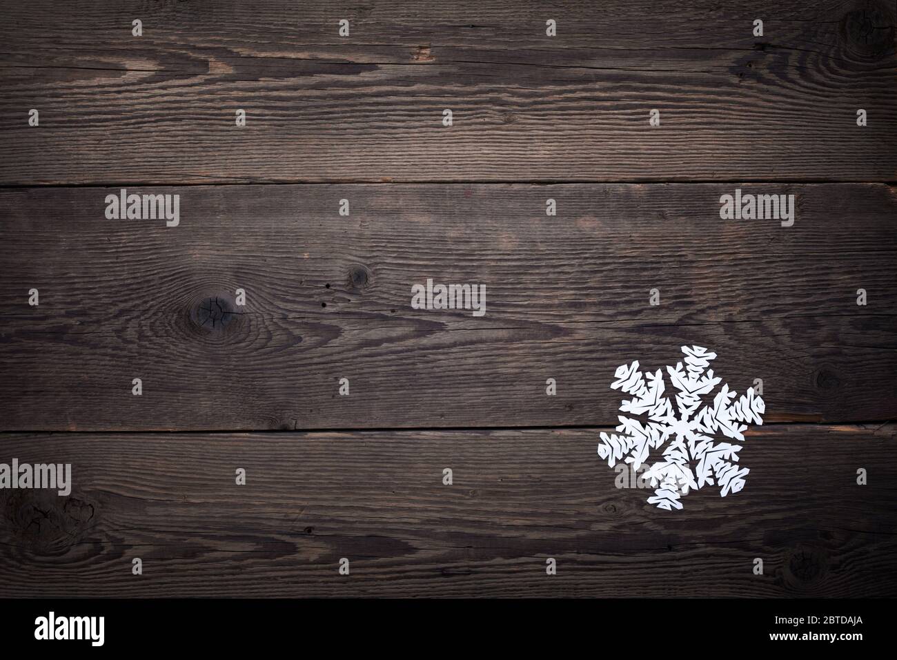 Christmas Decoration With Paper Snowflake Copy Space Stock Photo Alamy Christmas Decoration With Paper Snowflake Copy Space Stock Photo Alamy