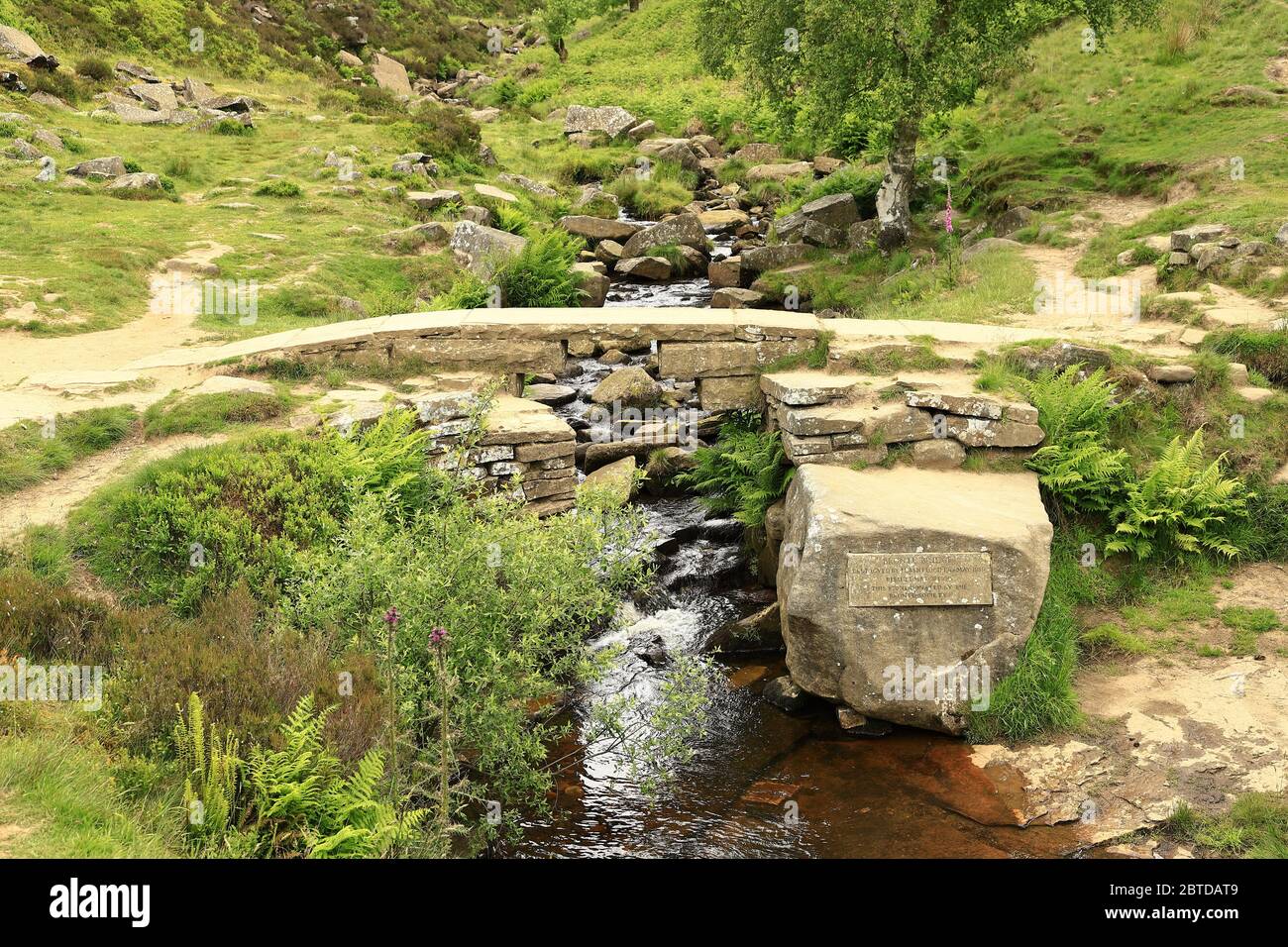 Haworth west yorkshire bronte bridge hi-res stock photography and ...
