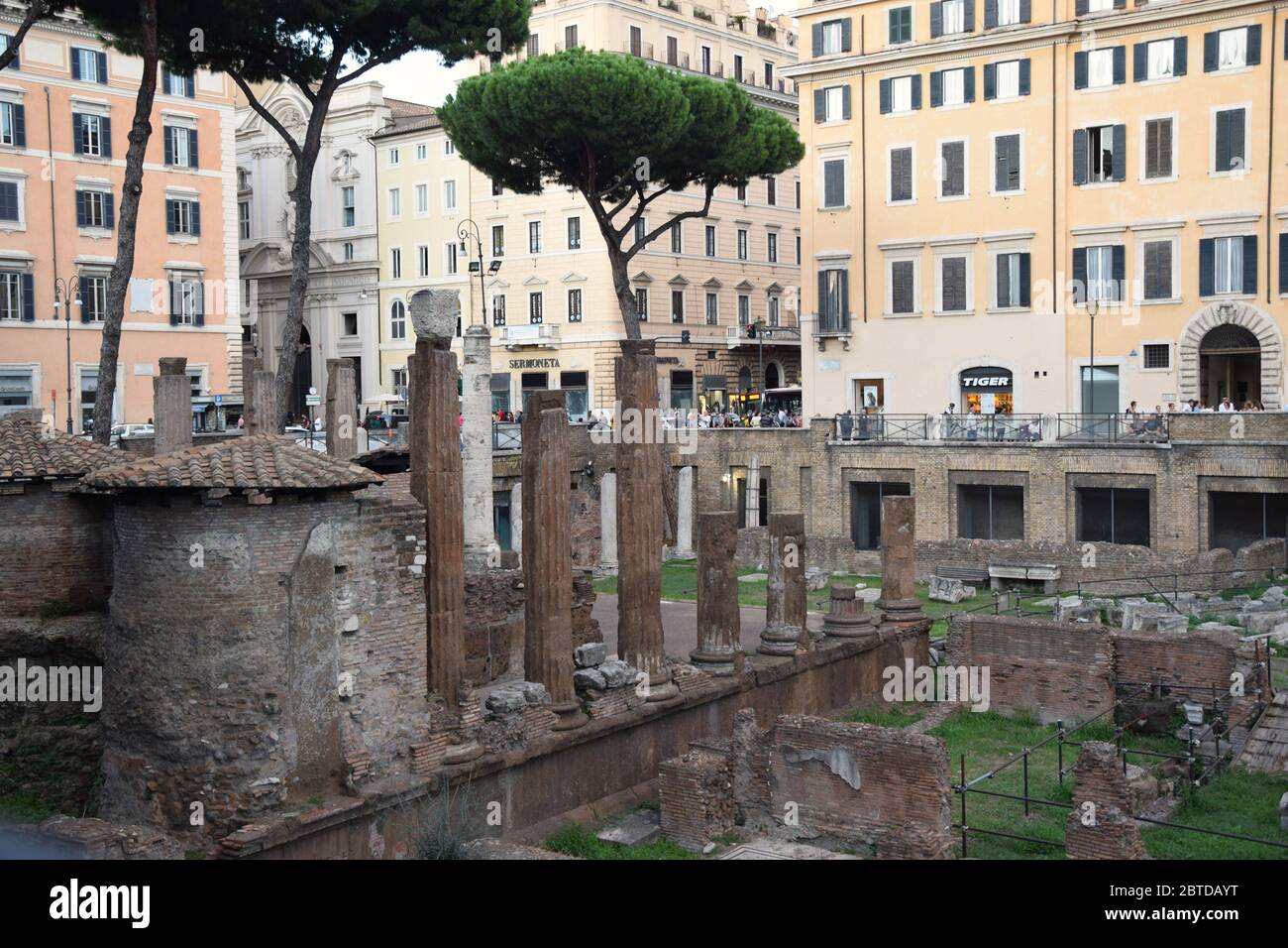 Area sacra dell´Argentina - Largo di Torre Argentina in the city of ...